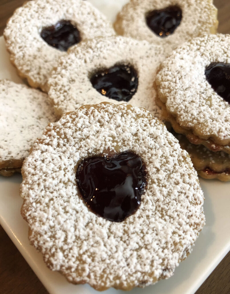 Linzer Thins - Curbside Bakes