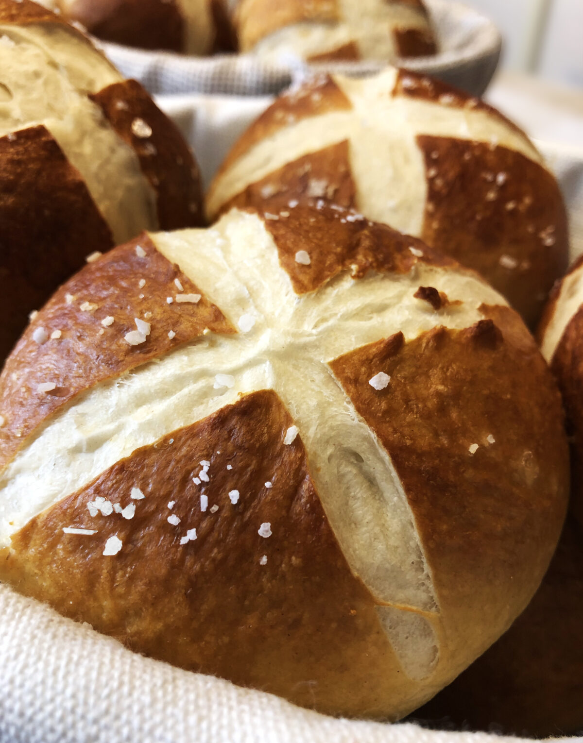 Laugenbrötchen - Curbside Bakes